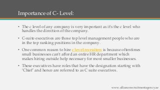 c level recruiters.pptx