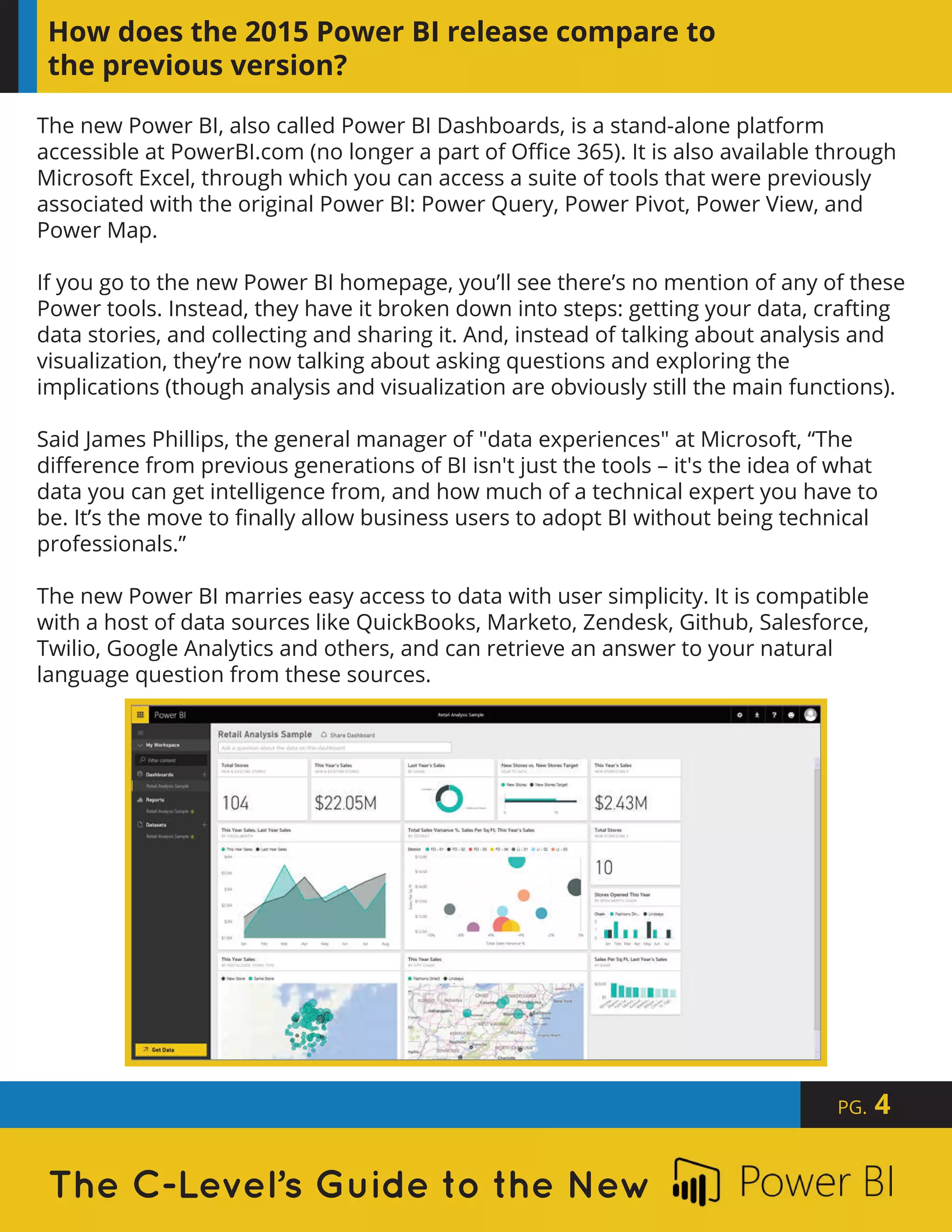 Guide to new Power BI | PDF