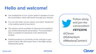 Back to School with Clever #BTS2016 for applications | PDF
