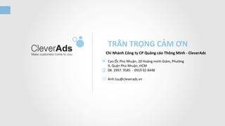 Clever ads - Giới thiệu | PDF