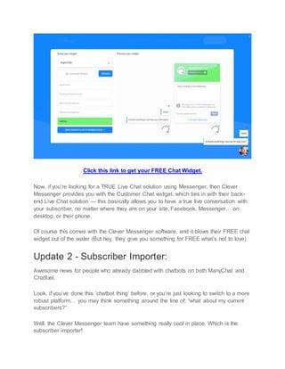 Clever Messenger Review | PDF