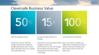 Cleversafe august 2016 | PPT