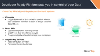 CleverTap - Behavioral Analytics and User Engagement | PPTX