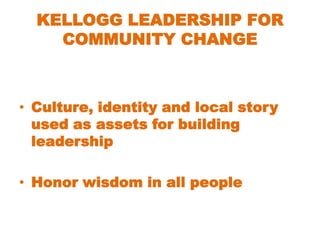 The Community Learning Exchange Story: Connecting the Wisdom and ...