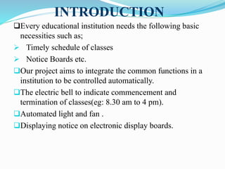 REAL TIME AUTOMATION FOR COLLEGES | PPT