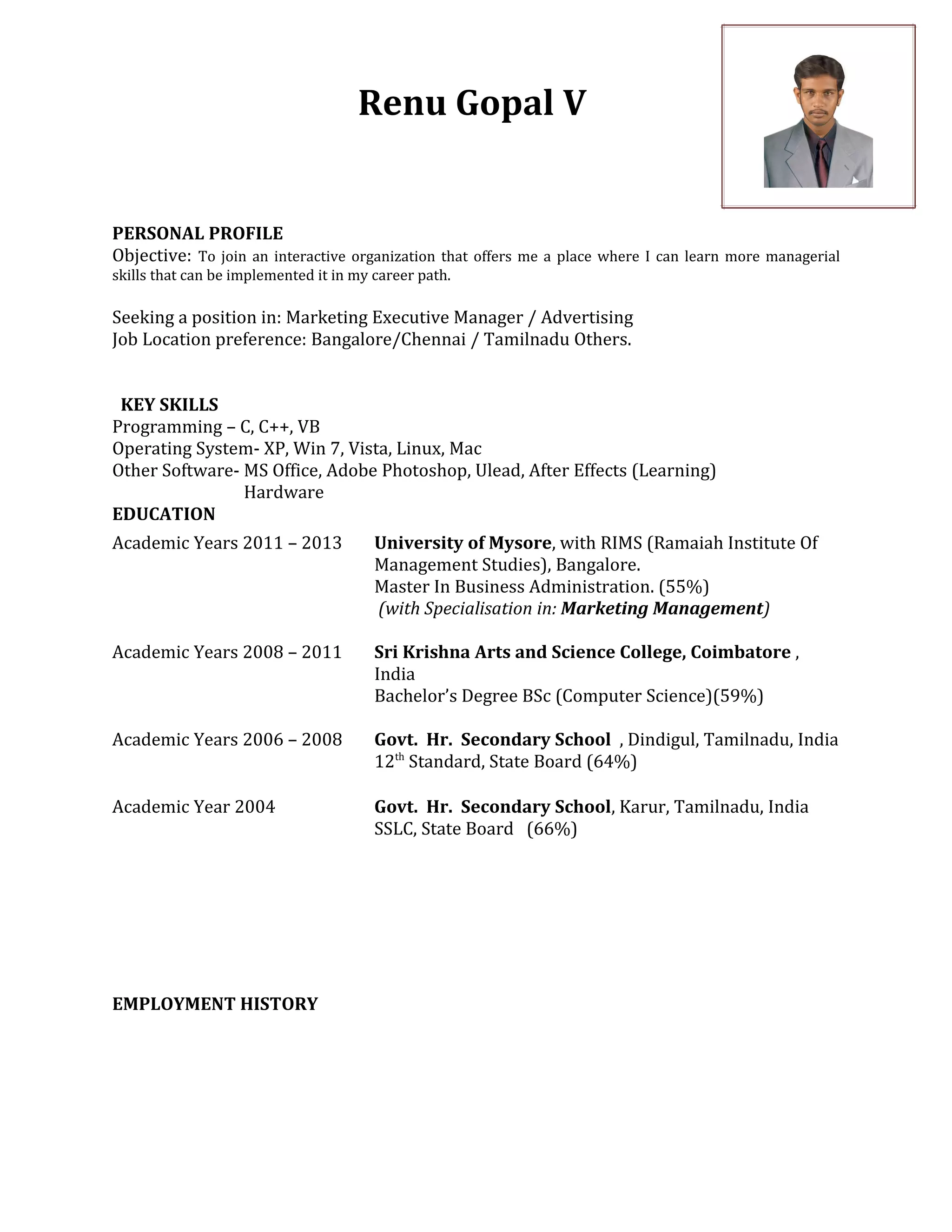 best corporate level resume | DOC