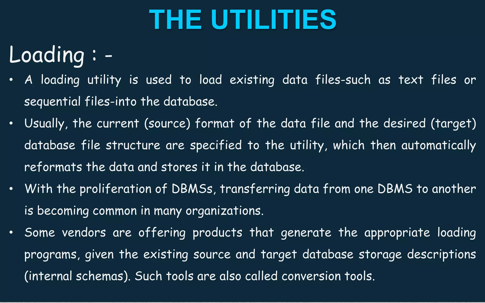 DATABASE ADMINSTRATION | PPTX