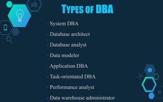DATABASE ADMINSTRATION | PPT