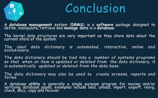 DATABASE ADMINSTRATION | PPT