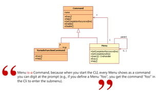 Add an interactive command line to your C++ application | PPT