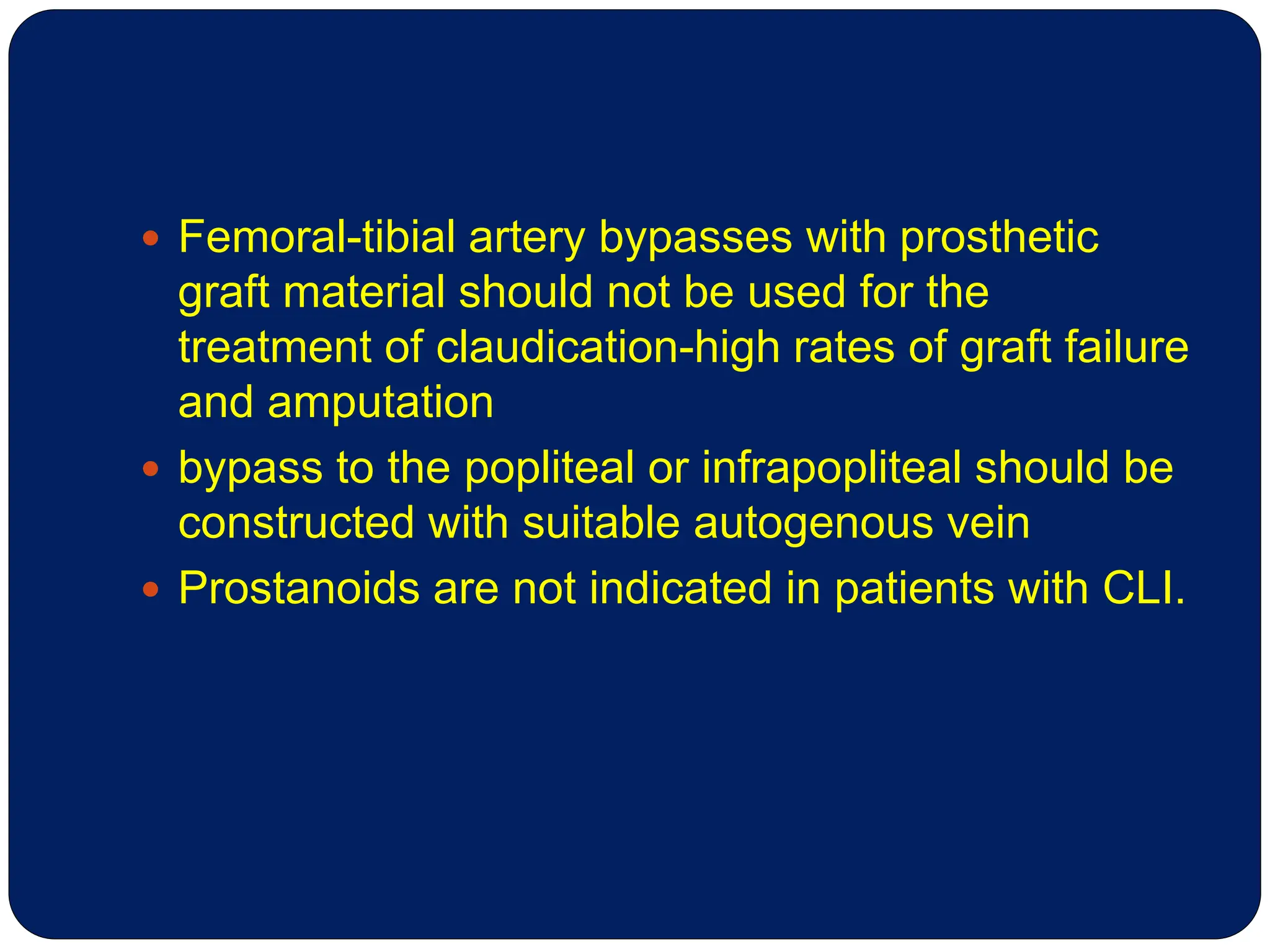 Chronic Limb Threatening Ischemia (PVD).pptx