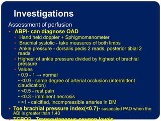 Chronic Limb Threatening Ischemia (PVD).pptx