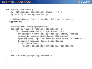 Integrating Linux routing with FusionCLI™ | ODP | Operating Systems | Computer Software and ...