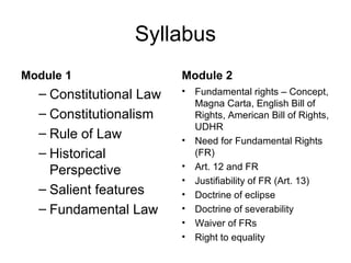 constitutional-law | PPT