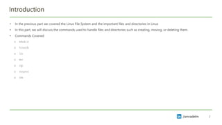 Chip Designer's Code - Linux Terminal Part 3 - File Handling | PDF