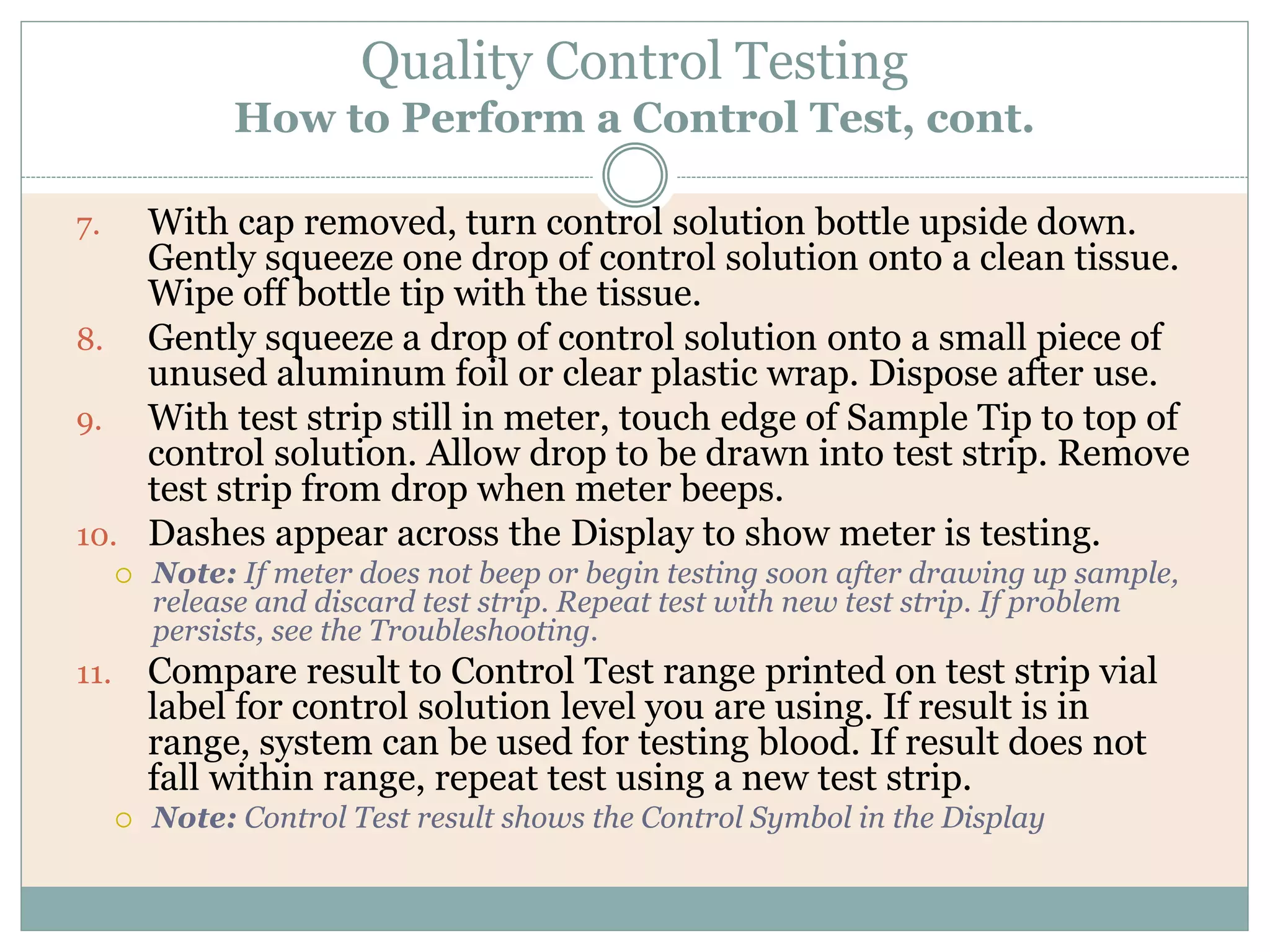 Glucometer In-Service 2017 | PPTX
