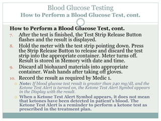 Glucometer In-Service 2017 | PPTX