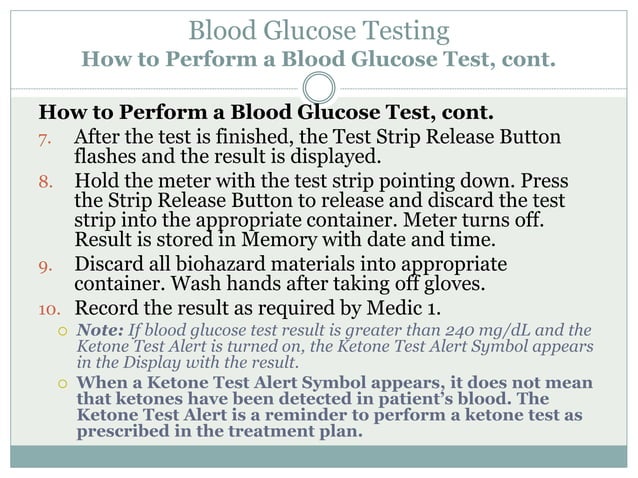 Glucometer In-Service 2017 | PPTX
