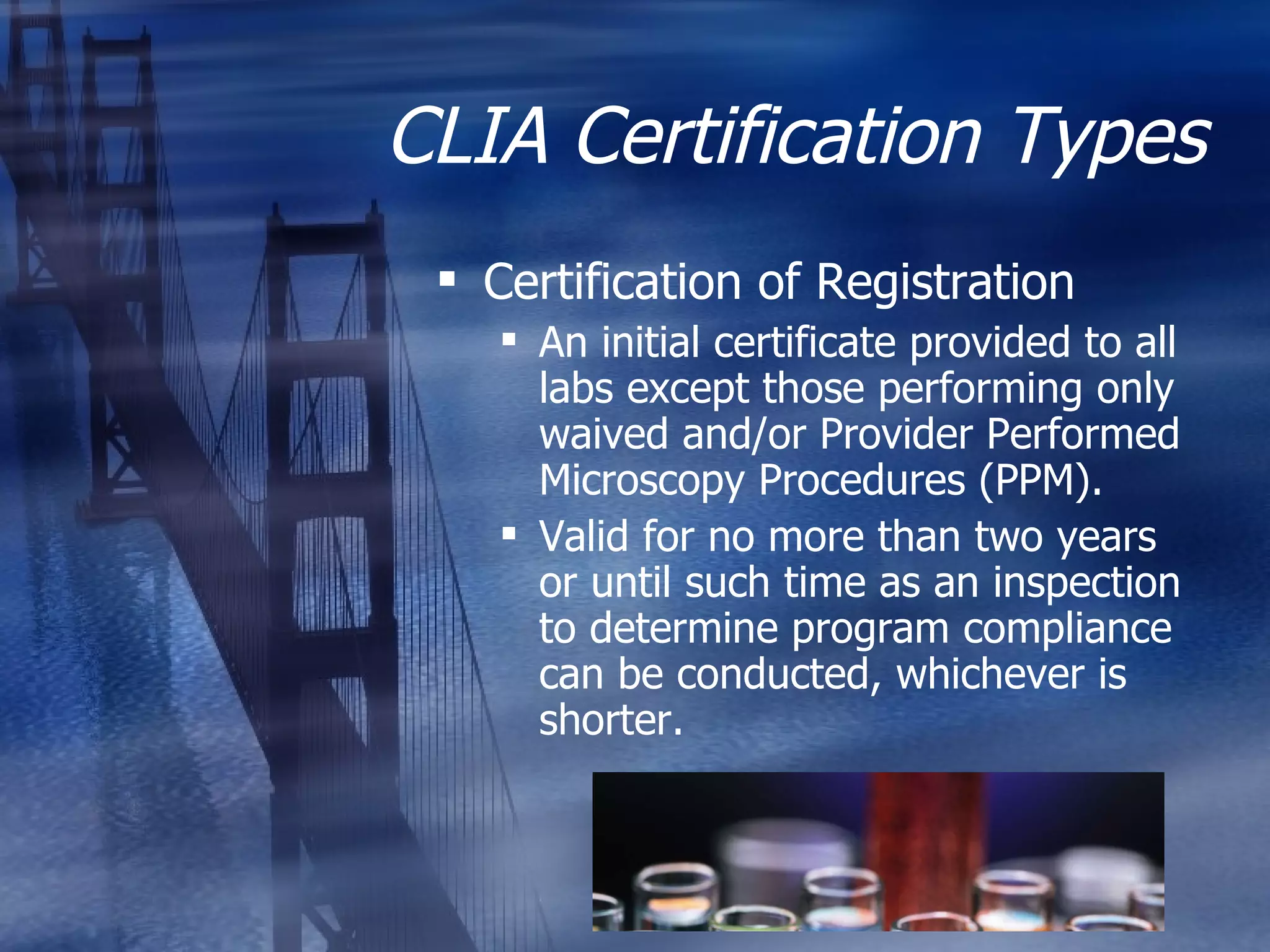 CLIA Compliance | PPT