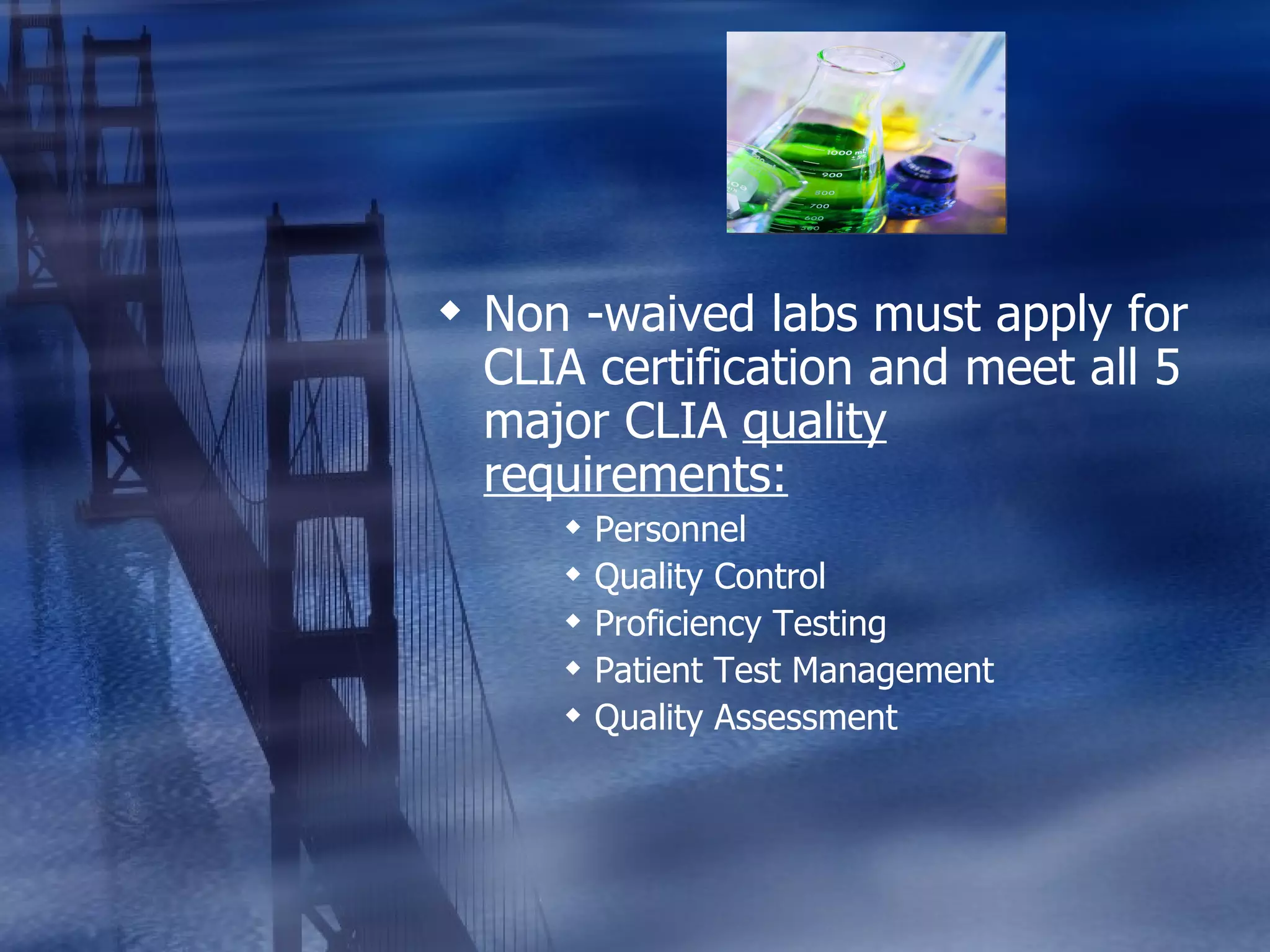 CLIA Compliance | PPT