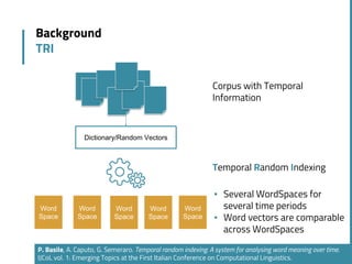 Diachronic Analysis of the Italian Language exploiting Google Ngram | PPT