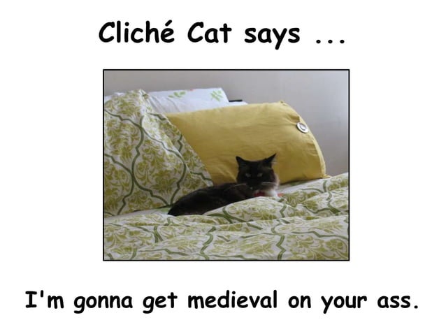 Cliché cat automatic | PPSX