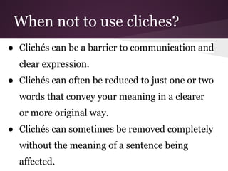 Cliche | PDF