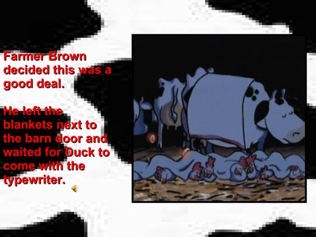 Click Clack Moo Cows That Can Type | PPT | Books and Literature