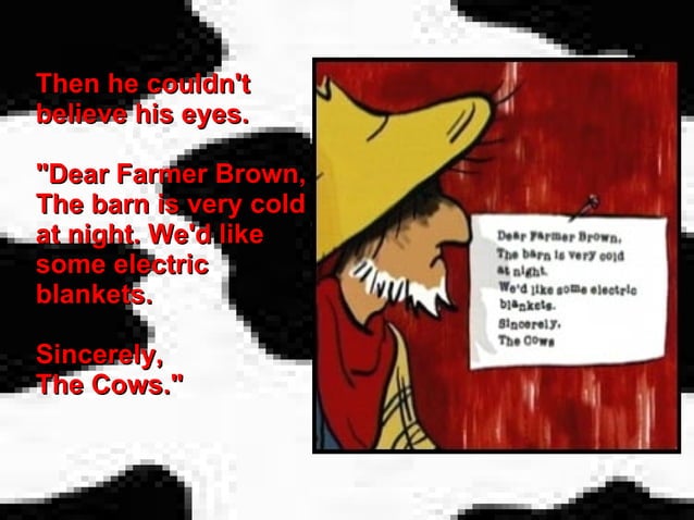 Click Clack Moo Cows That Can Type | PPT | Books and Literature