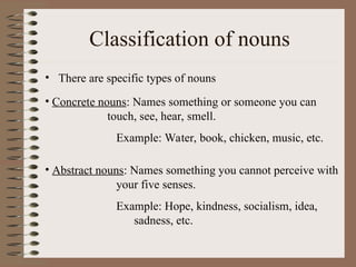 Parts of Speech about NOUNS-PowerPoint.ppt