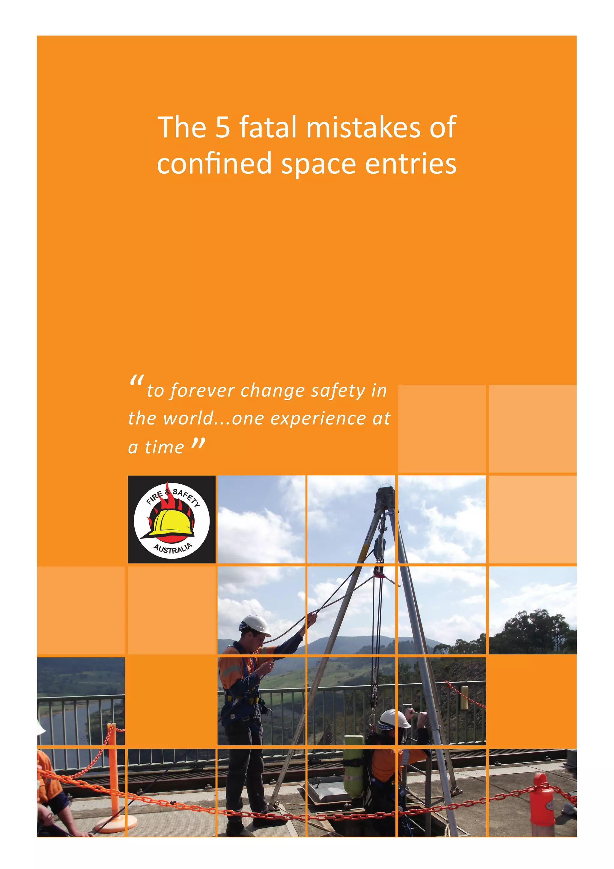 The 5 fatal mistakes of confined space entries | PDF | First Aid | Injuries