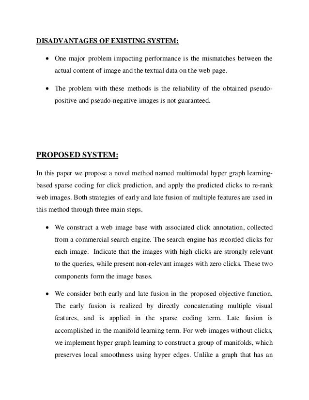 Ieee 2014 Dotnet Image Processing Projects Click Prediction For Web I