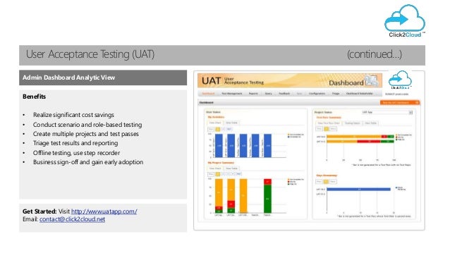 Click2Cloud UAT Tool