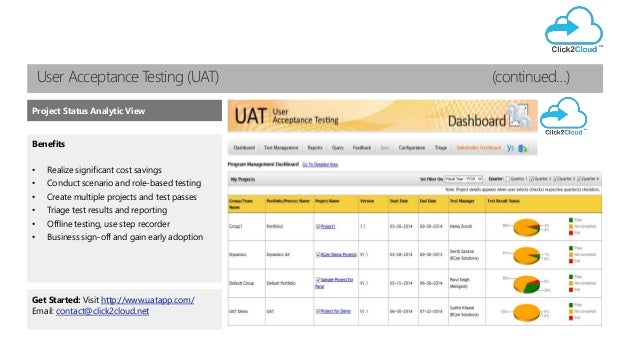 Click2Cloud UAT Tool