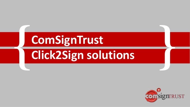 Click2sign digital signature solutions