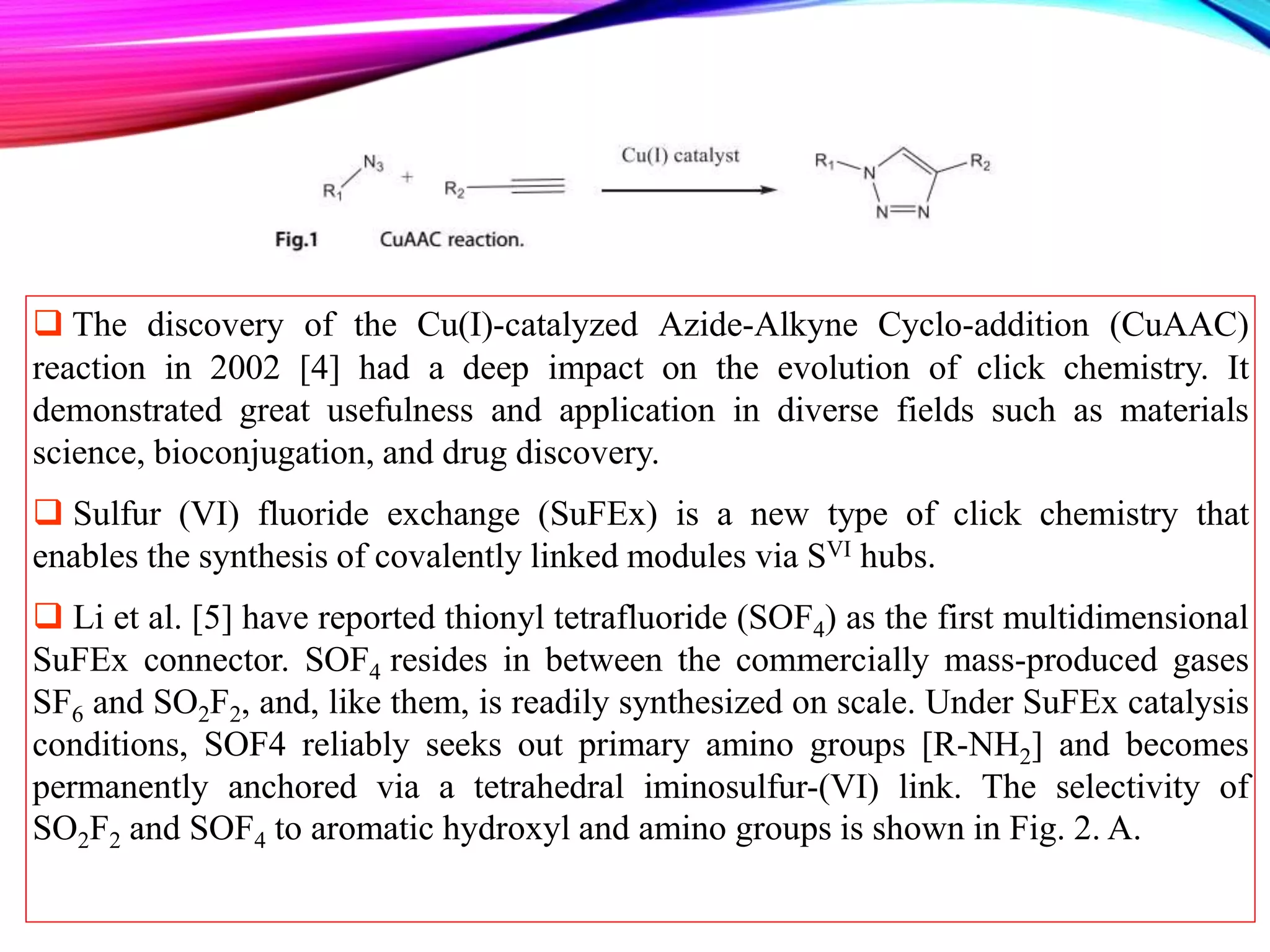 Click chemistry | PPTX