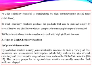 Click chemistry | PPTX