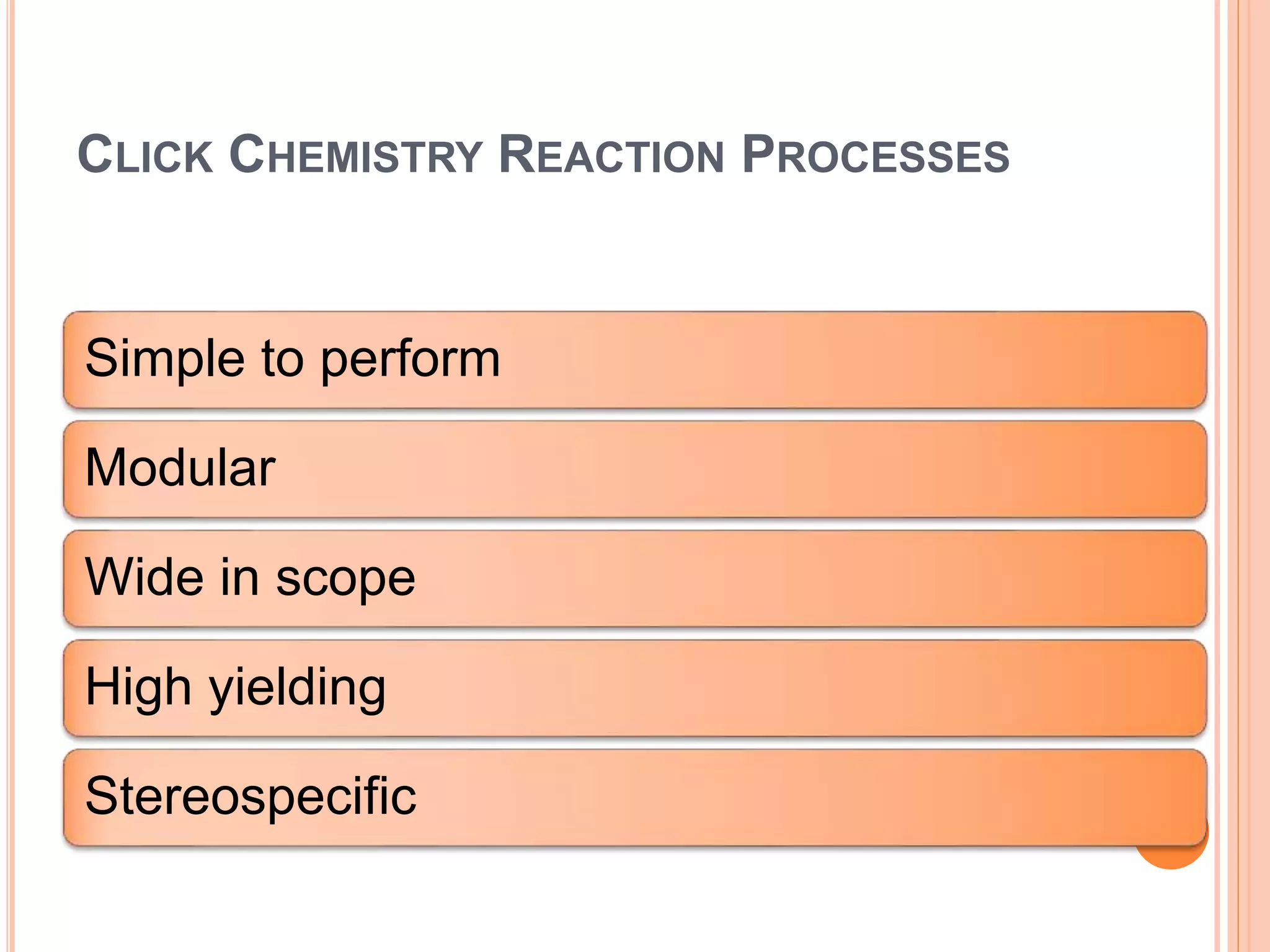 Click chemistry | PPTX