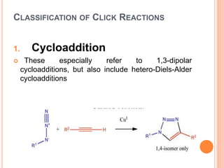 Click chemistry | PPTX