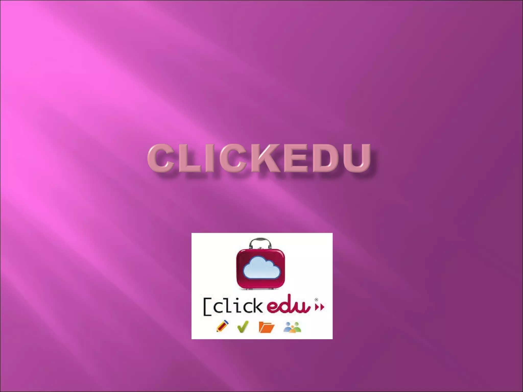 Clickedu | PPT