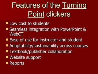 Clicker technologies as a tool to increase student engagement and ...