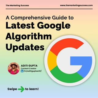 A Comprehensive Guide to Latest Google Algorithm Updates | PDF | Search ...