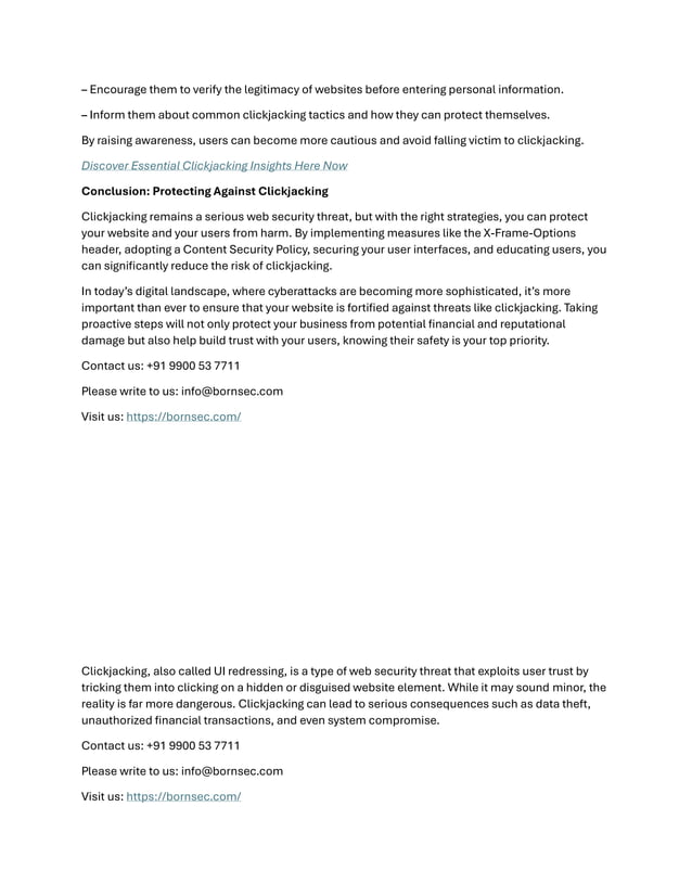 Clickjacking Attack Explained Prevention, Examples, and Proven Fixes.pdf