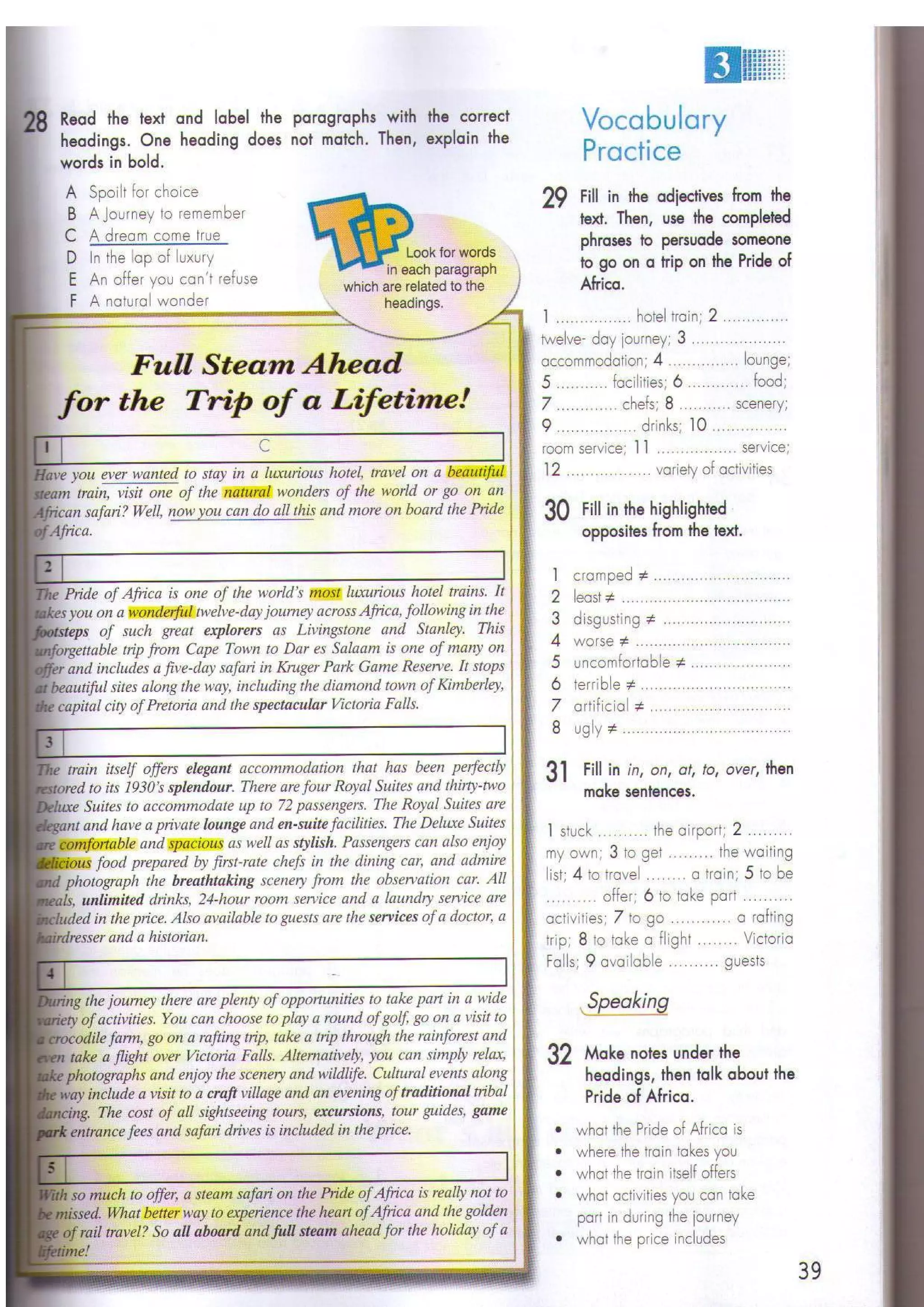 Click on 3 student's book | PDF