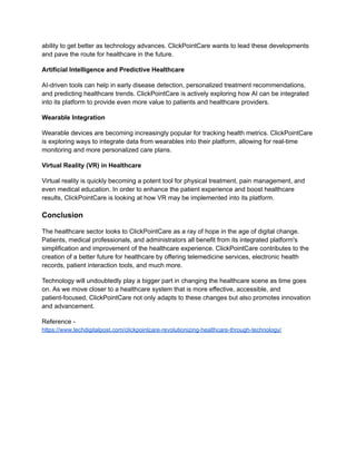 ClickPointCare Revolutionizing Healthcare through Technology.pdf