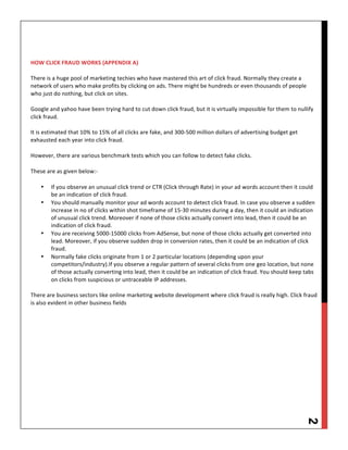 Click Fraud Report | PDF