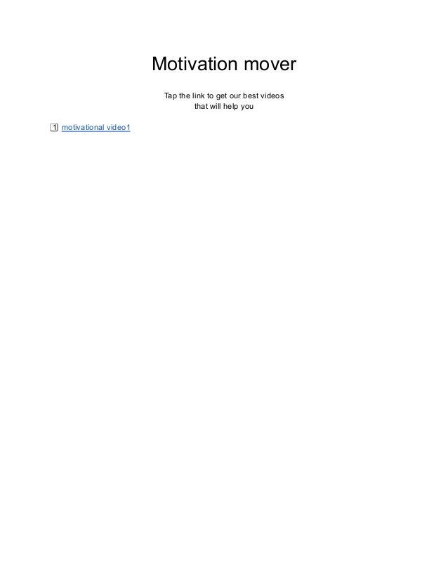 Get motivation to go | PDF