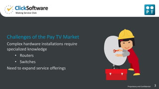 ClickSoftware Case Study Portugal Telecom Communication Service Provider | PPTX