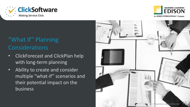 ClickSoftware Case Study Southern California Edison Utility | PPTX