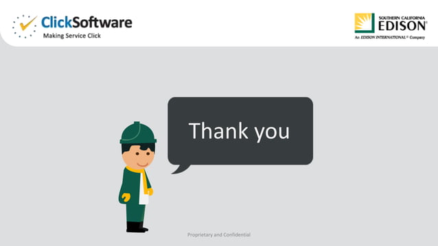 ClickSoftware Case Study Southern California Edison Utility | PPTX